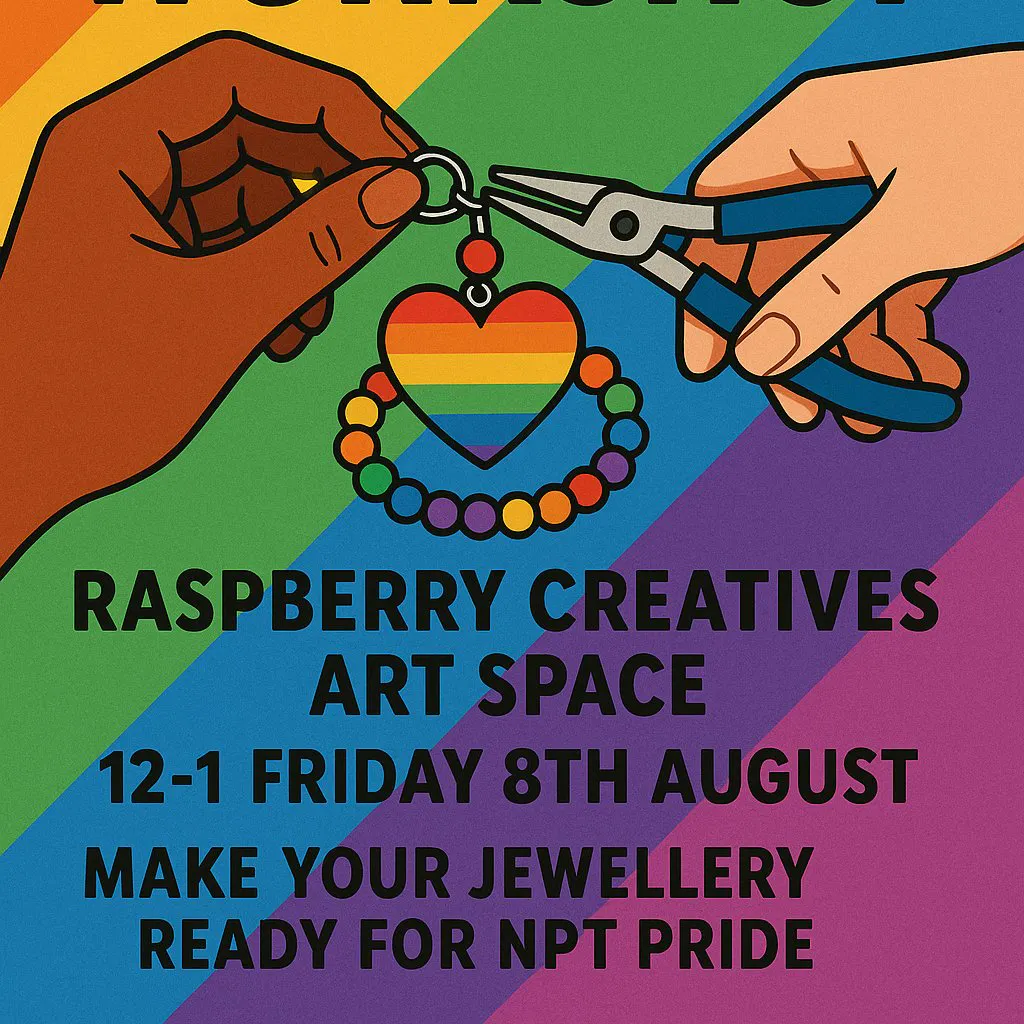 Tickets: Pride Jewellery party | Raspberry Creatives Art Space Port ...