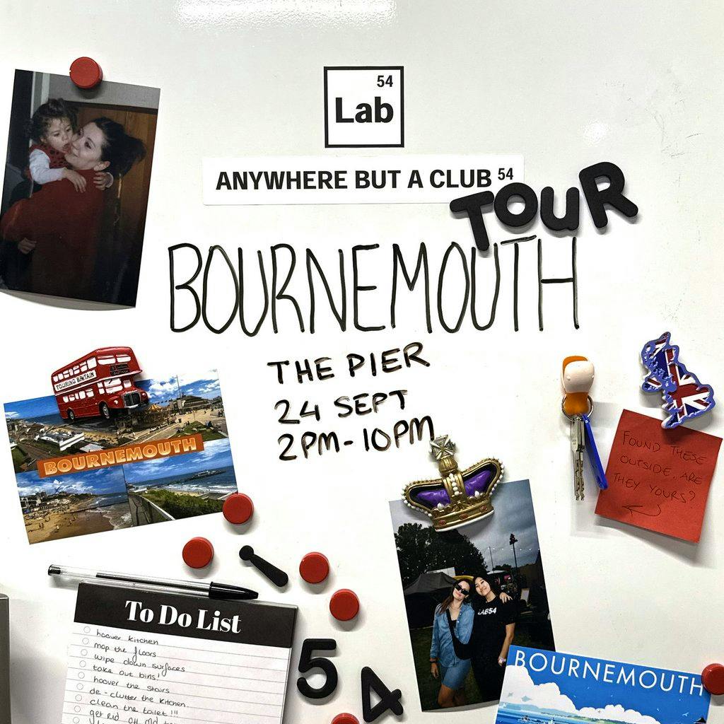 Lab54: Anywhere But A Club - Bournemouth | The Pier Bournemouth Wed 24 ...