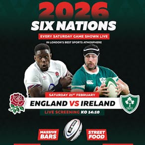 Tickets: Six Nations Live Screening - England vs Ireland | Vauxhall ...