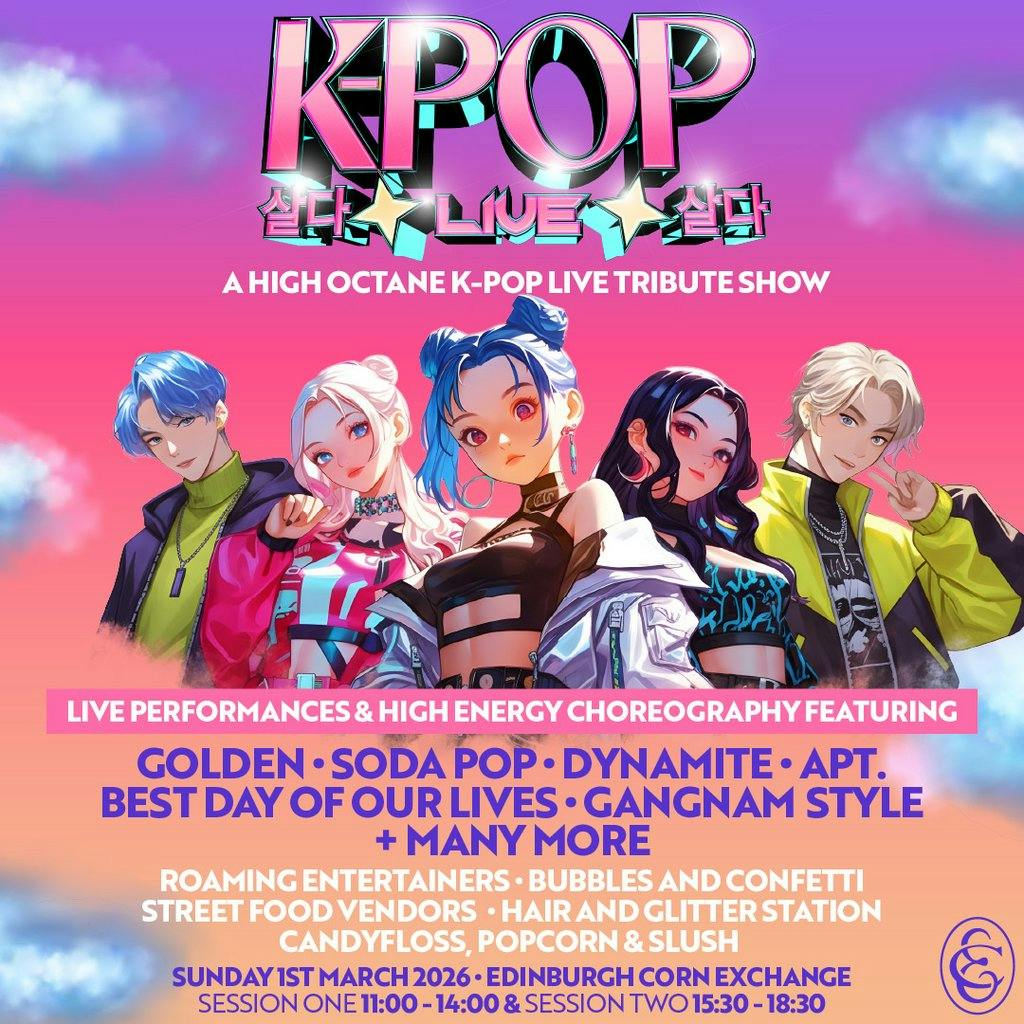 Tickets: K-POP Live | Corn Exchange, Edinburgh | SOLD OUT ...