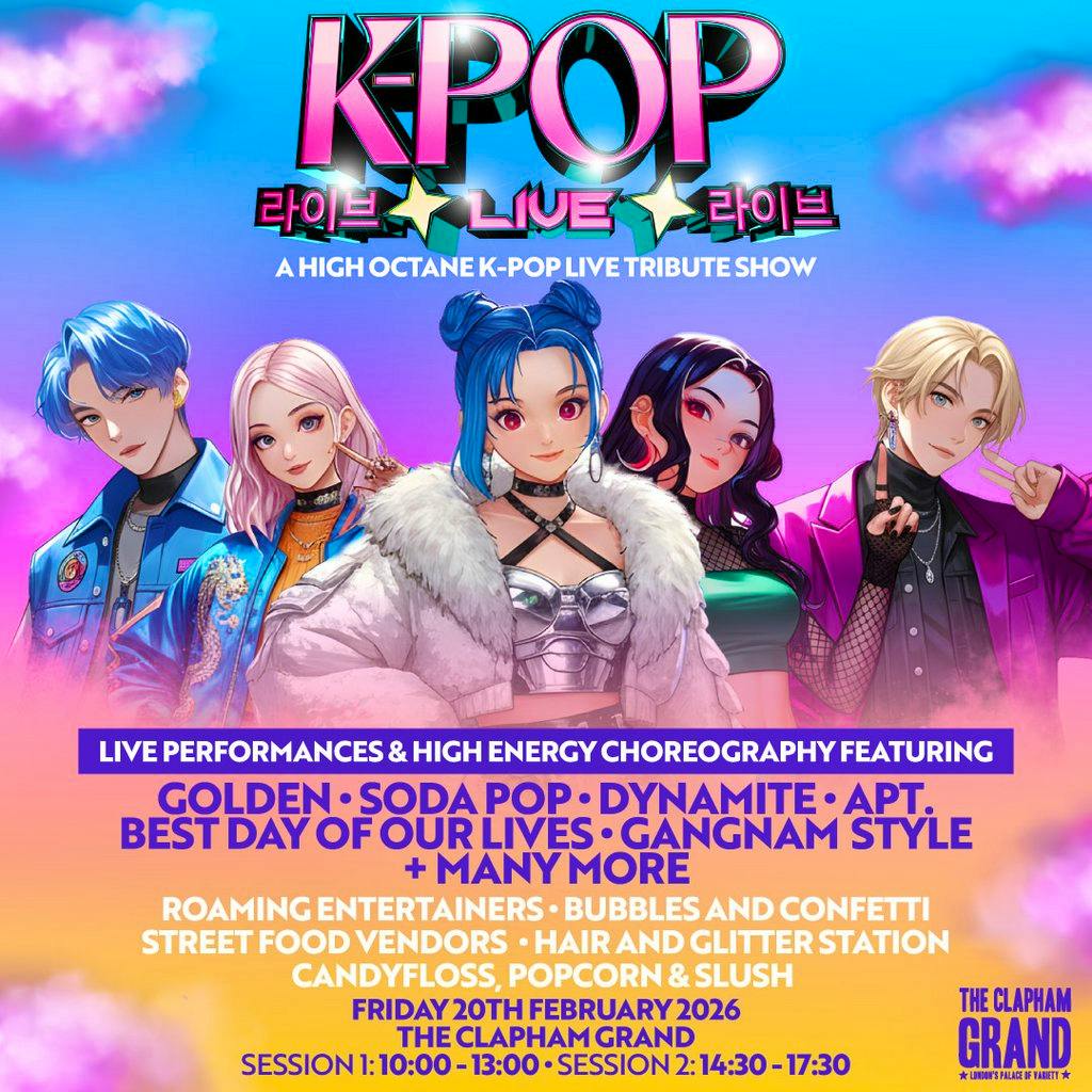 Tickets: K-Pop Live 2 | The Clapham Grand, London | The Clapham Grand ...