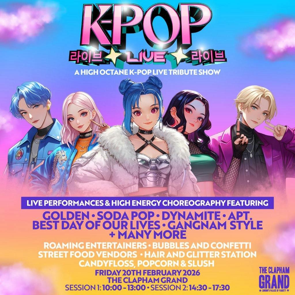 Tickets: K-Pop Live 2 | The Clapham Grand, London | The Clapham Grand ...