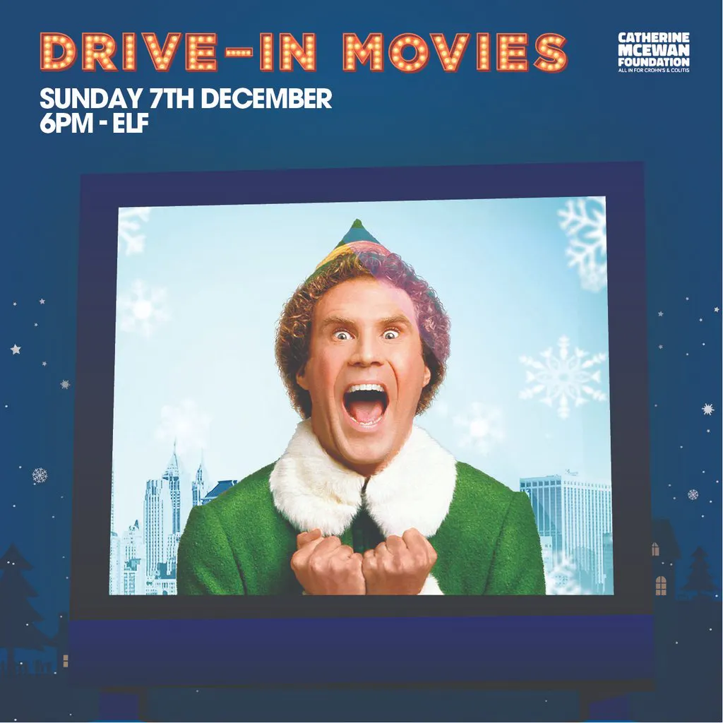 Elf - Christmas Drive In - Sunday 6pm | Falkirk Stadium Falkirk Sun 07 ...