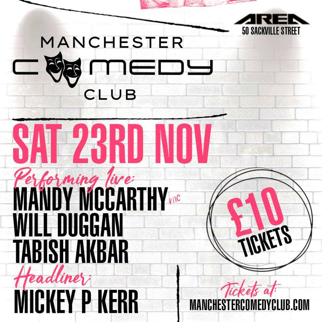 Comedy in Manchester - Stand Up Comedy Night