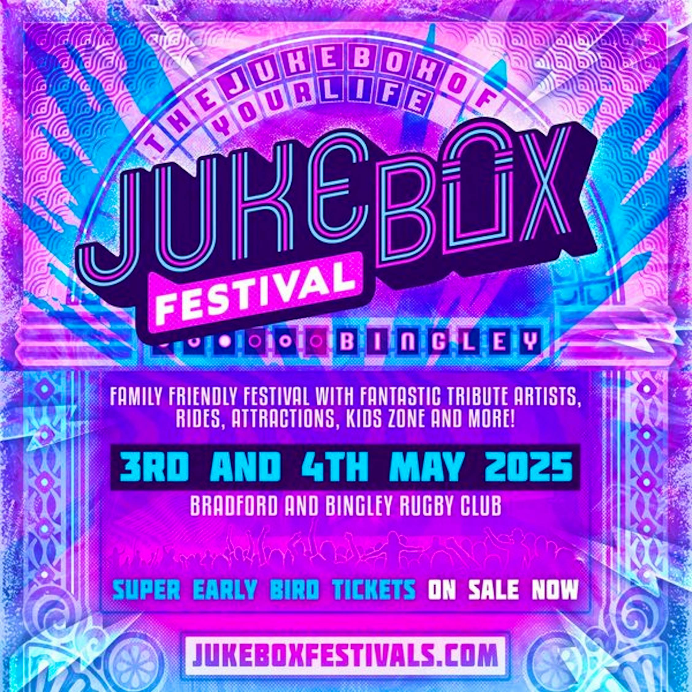 Jukebox Festival Bingley 2025 | Tickets & Line Up | Skiddle