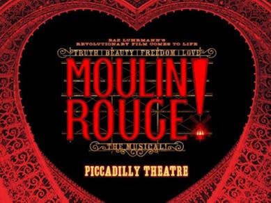 Tickets: Moulin Rouge! The Musical | Piccadilly Theatre London Tue 07 ...