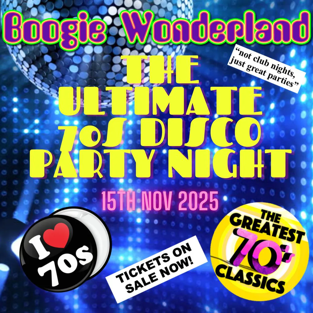 BOOGIE WONDERLAND - The Ultimate 70s Party Night in Hastings! | Black ...
