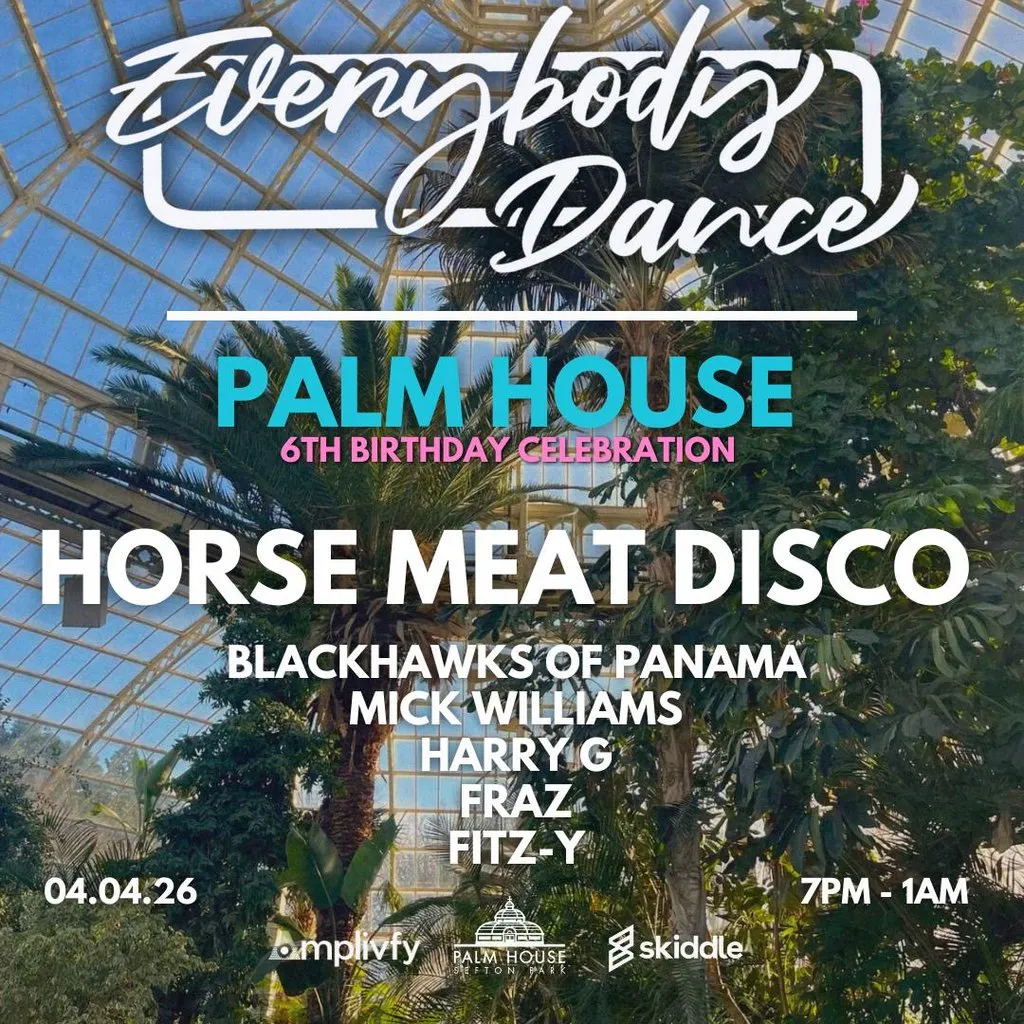 Everybody Dance Presents: Horse Meat Disco @ The Palm House | Palm ...