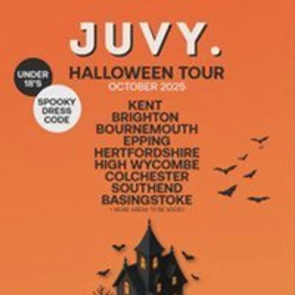 JUVY Under 18s - Halloween Tour - Mon 27 October - CAMBRIDGE | Vinyl ...