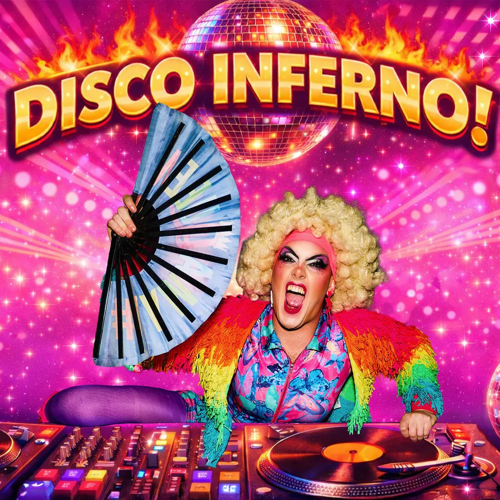 Tickets: DISCO INFERNO | Drag Queen DJs & Retro Music @ Dysco ...