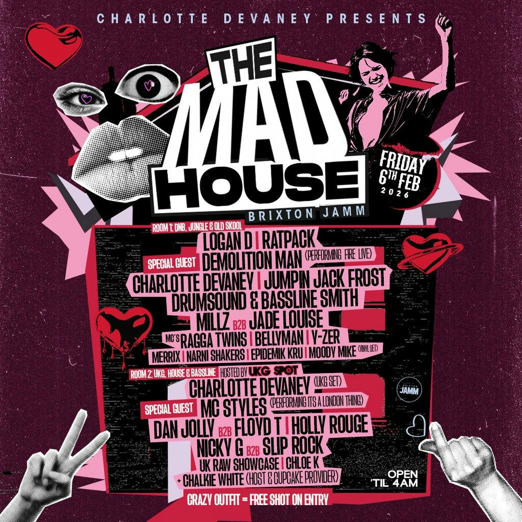 Tickets: Charlotte Devaney presents: The Mad House | Brixton Jamm ...