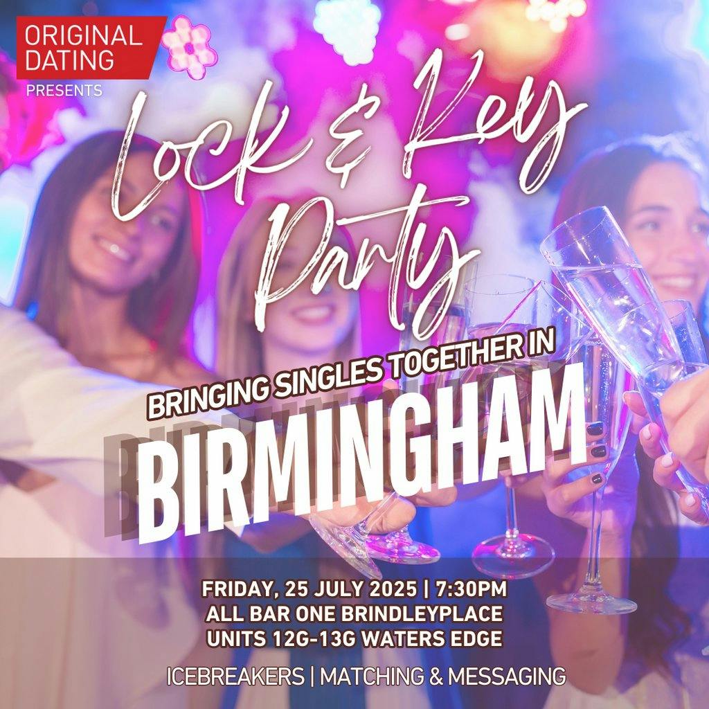 Tickets: Summer Singles Lock & Key Party - Birmingham | Ages 30-45 ...