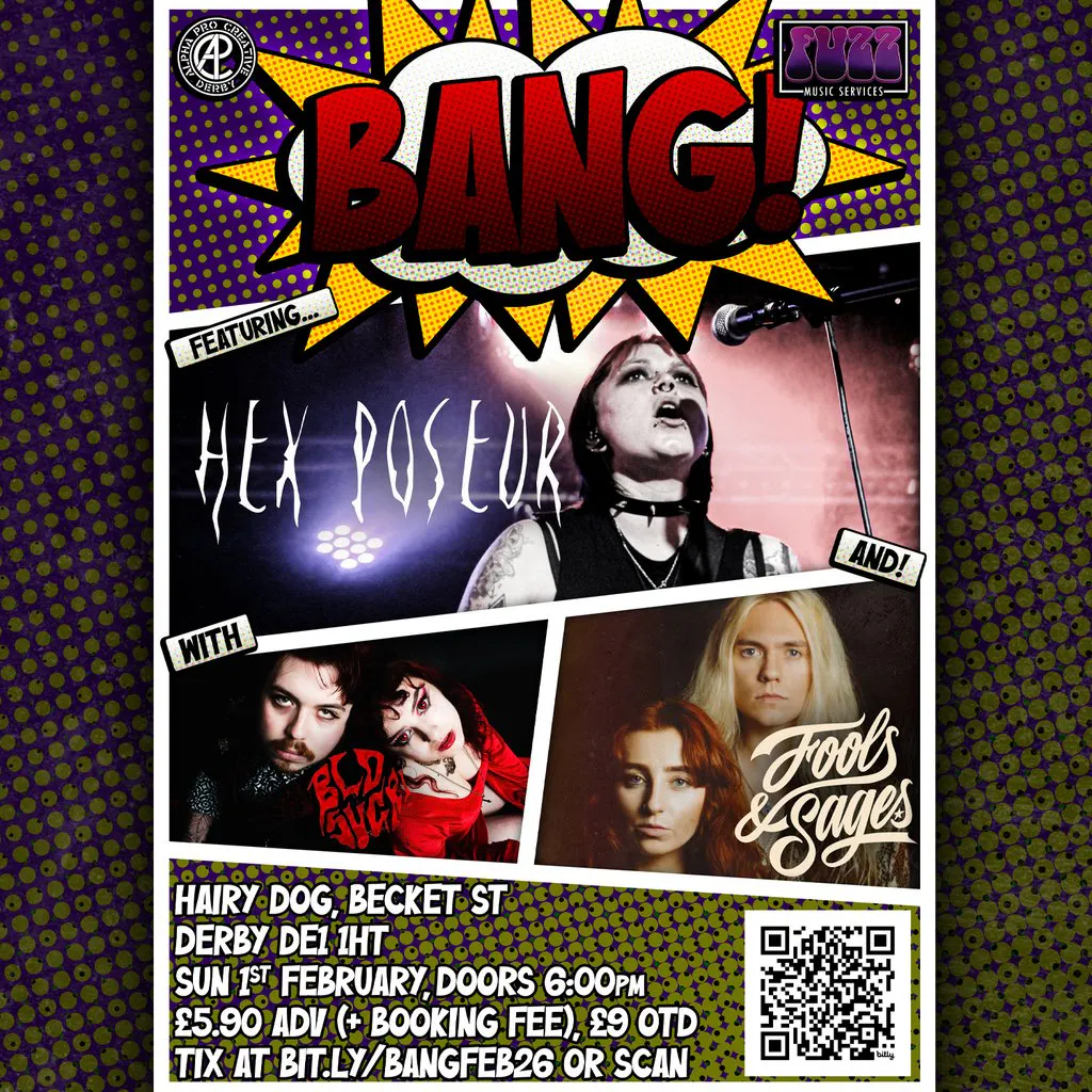 BANG Hex Poseur, BLDSUGR!, and Fools & Sages | The Hairy Dog Derby Sun ...