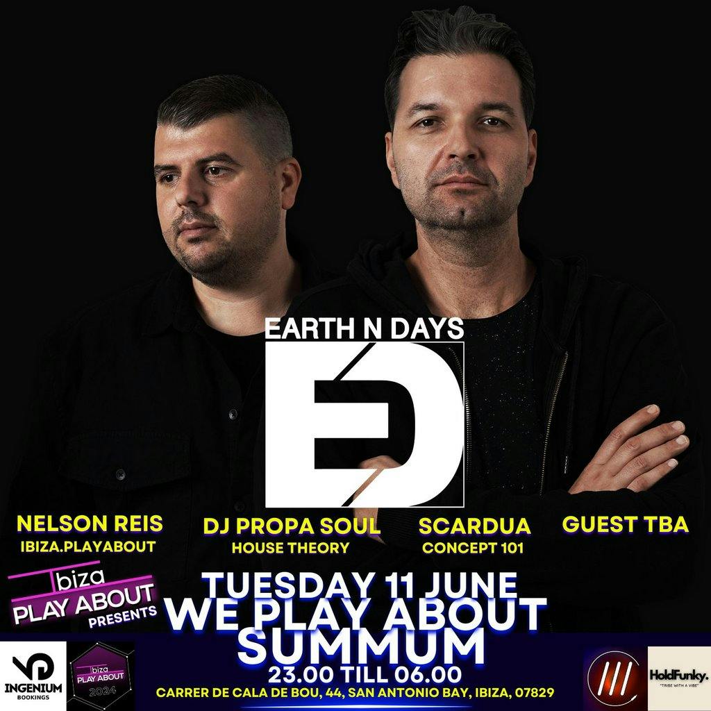 We Play About with Earth n Days Week 2 | Summum Ibiza San Antonio Bay ...
