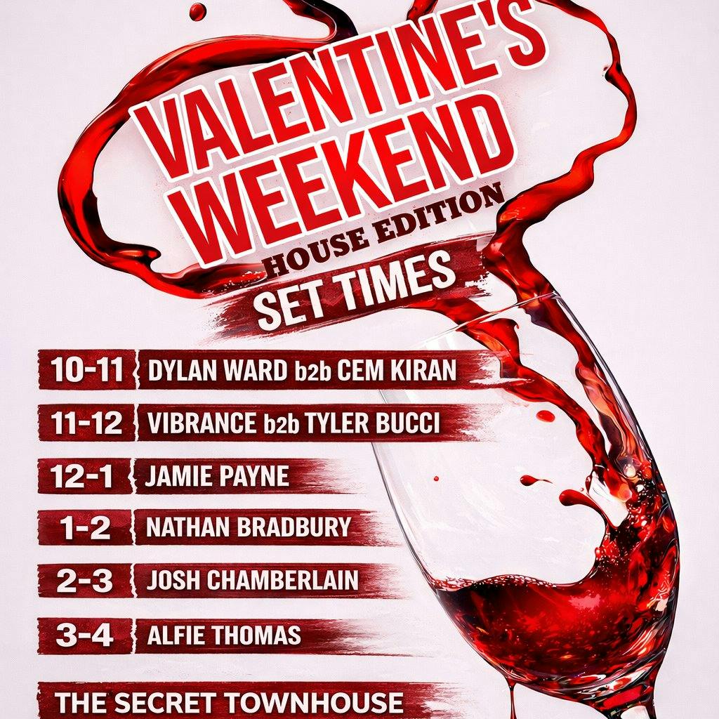 Tickets: EVOLUTION PRESENTS: Valentine's Weekend | The Secret Townhouse ...