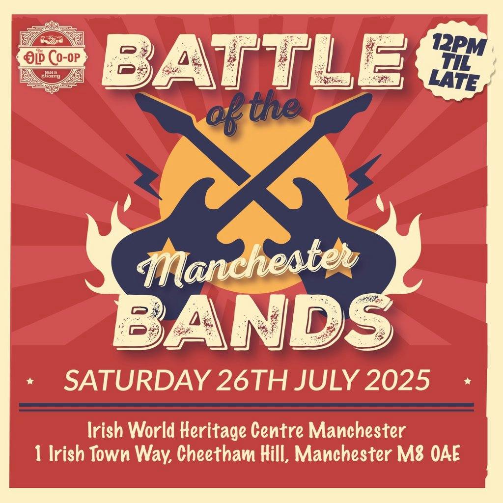 Battle of the Manchester Bands | The Irish Heritage Centre Manchester ...