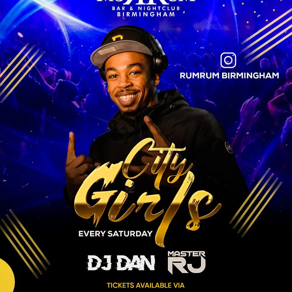 Tickets: CITY GIRLS SATURDAY | Host By MASTER RJ and Dj Dan | Rum Rum ...