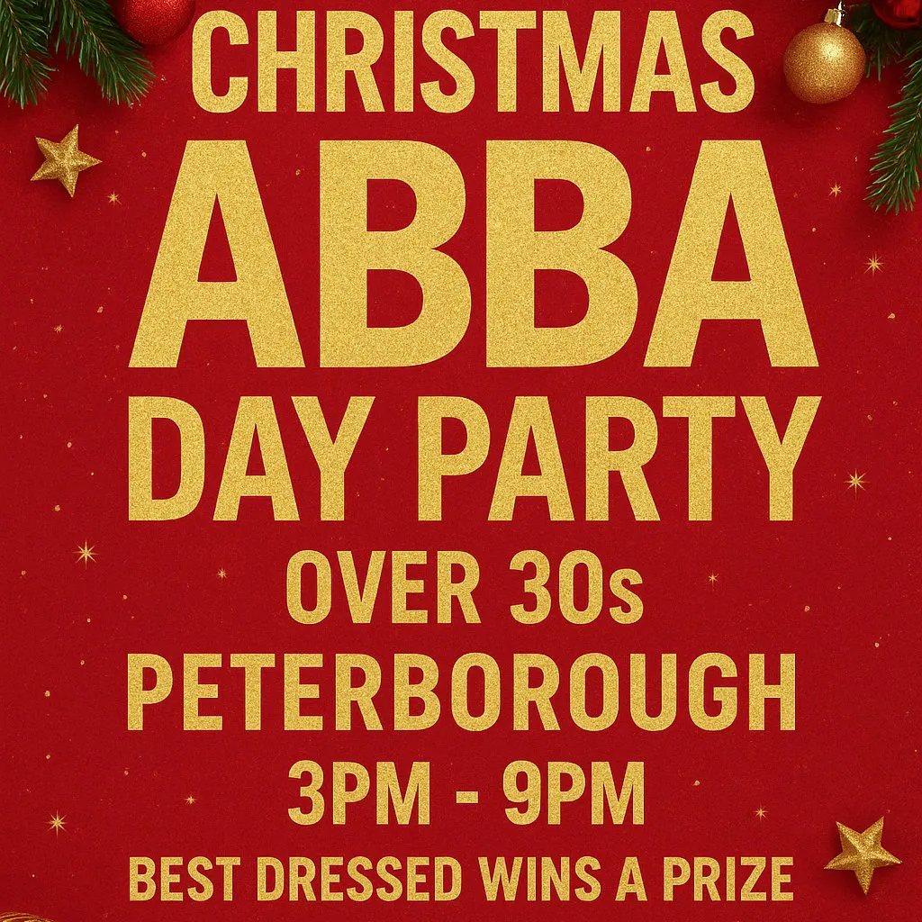 Abba Christmas Day Party (Over 30s edition) 20th December 2025 | Velvet ...