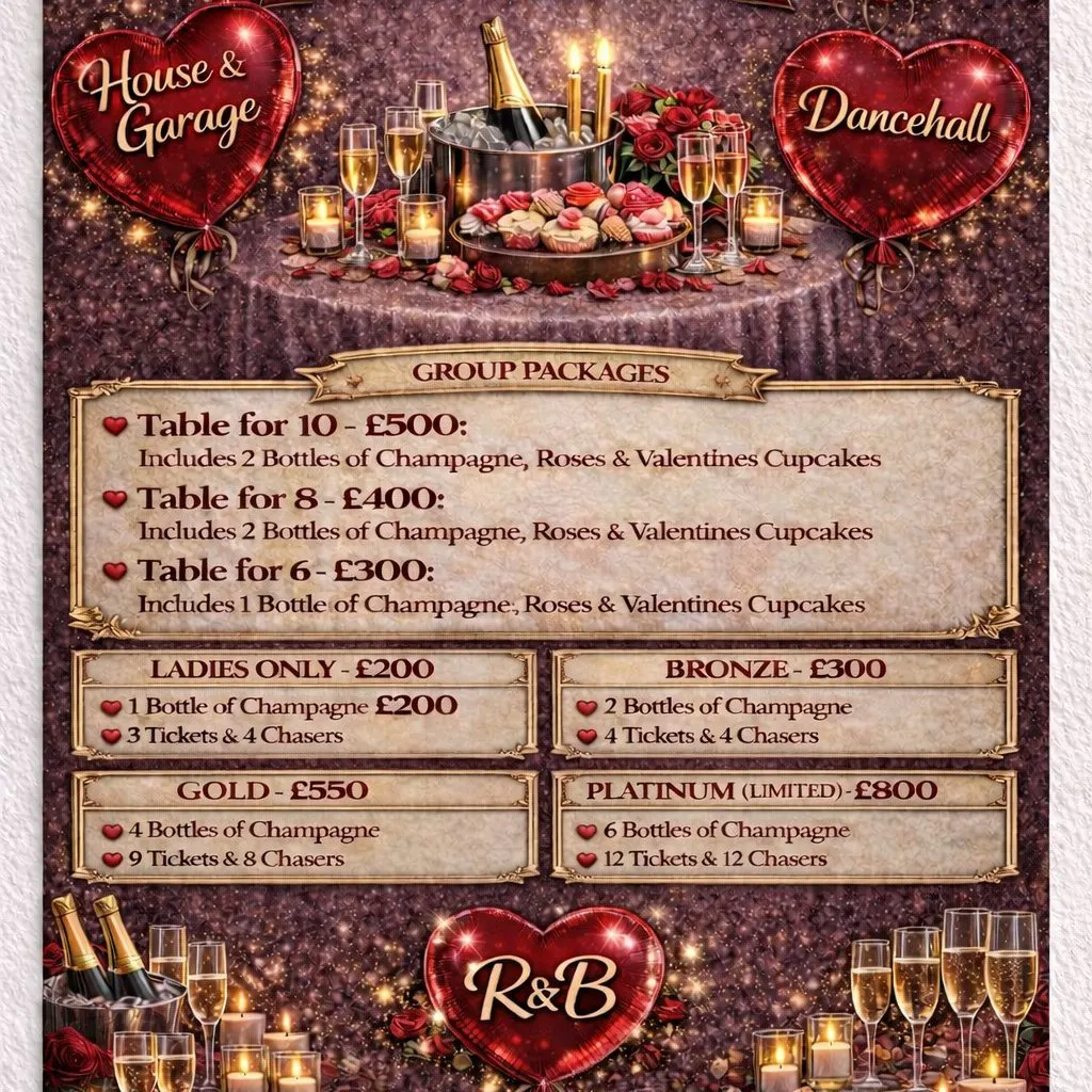 Ladies Night | Zone Essex Harlow Sat 14 February 2026