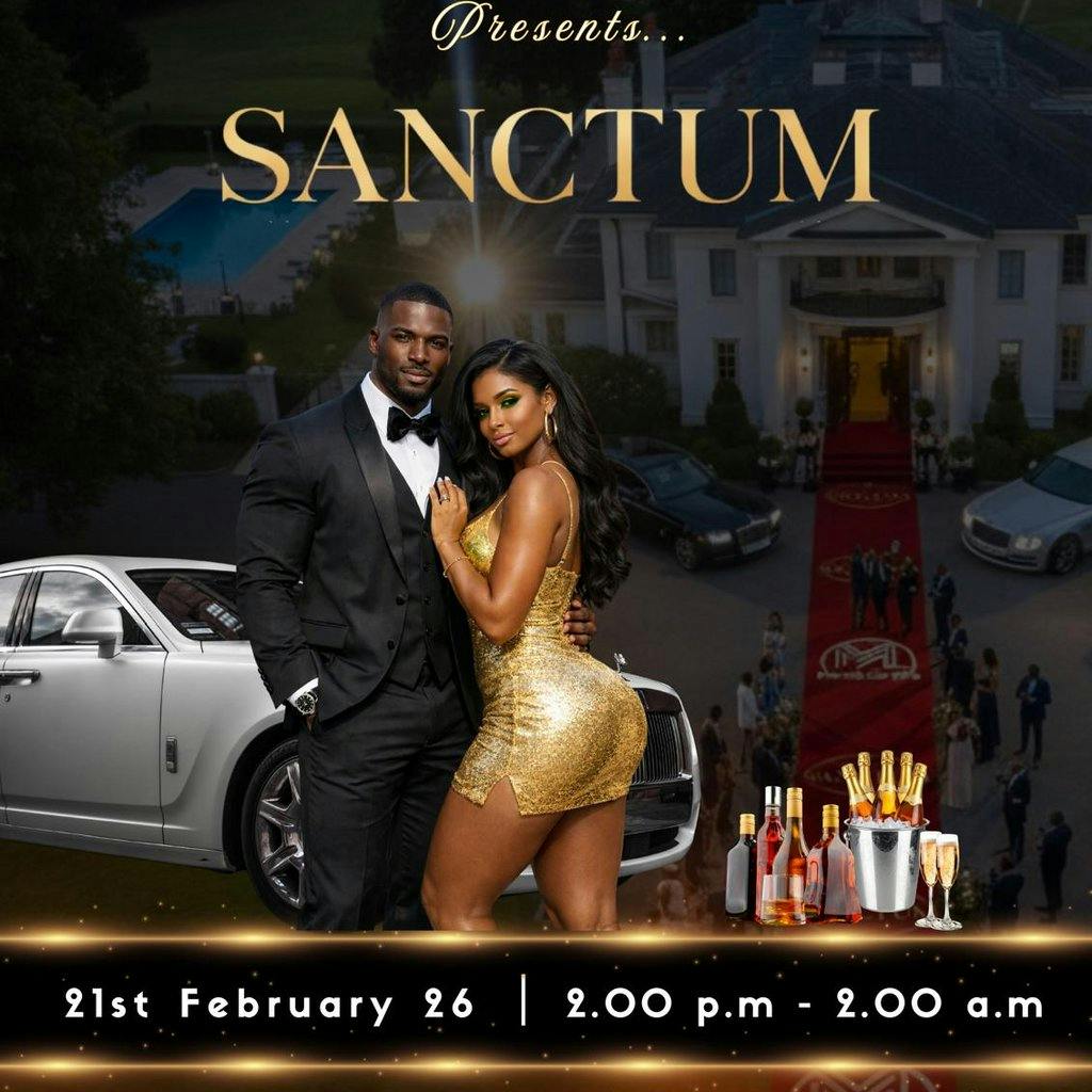 Tickets: Sanctum- | Woolston Manor Golf And Country Club Chigwell Sat ...
