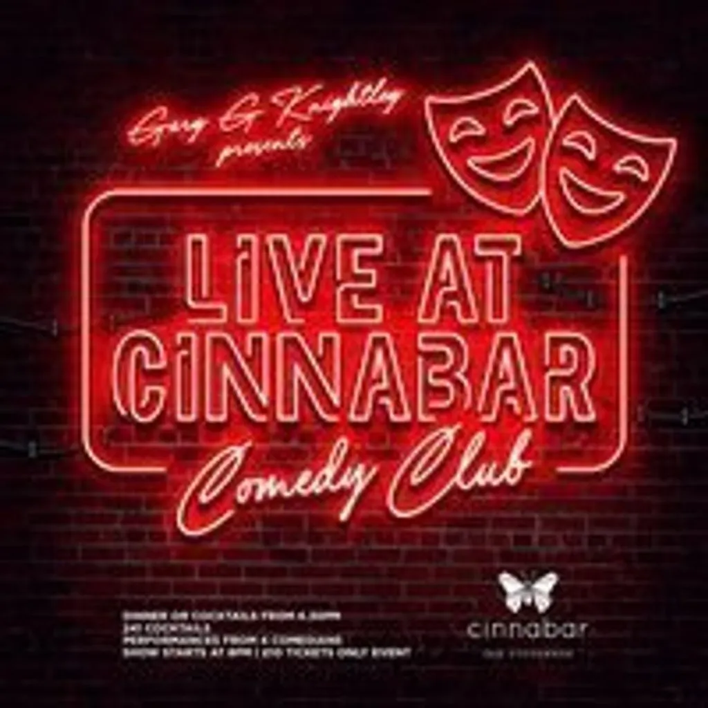 Comedy Club - Live at Cinnabar Stevenage | Cinnabar Stevenage Thu 19 ...