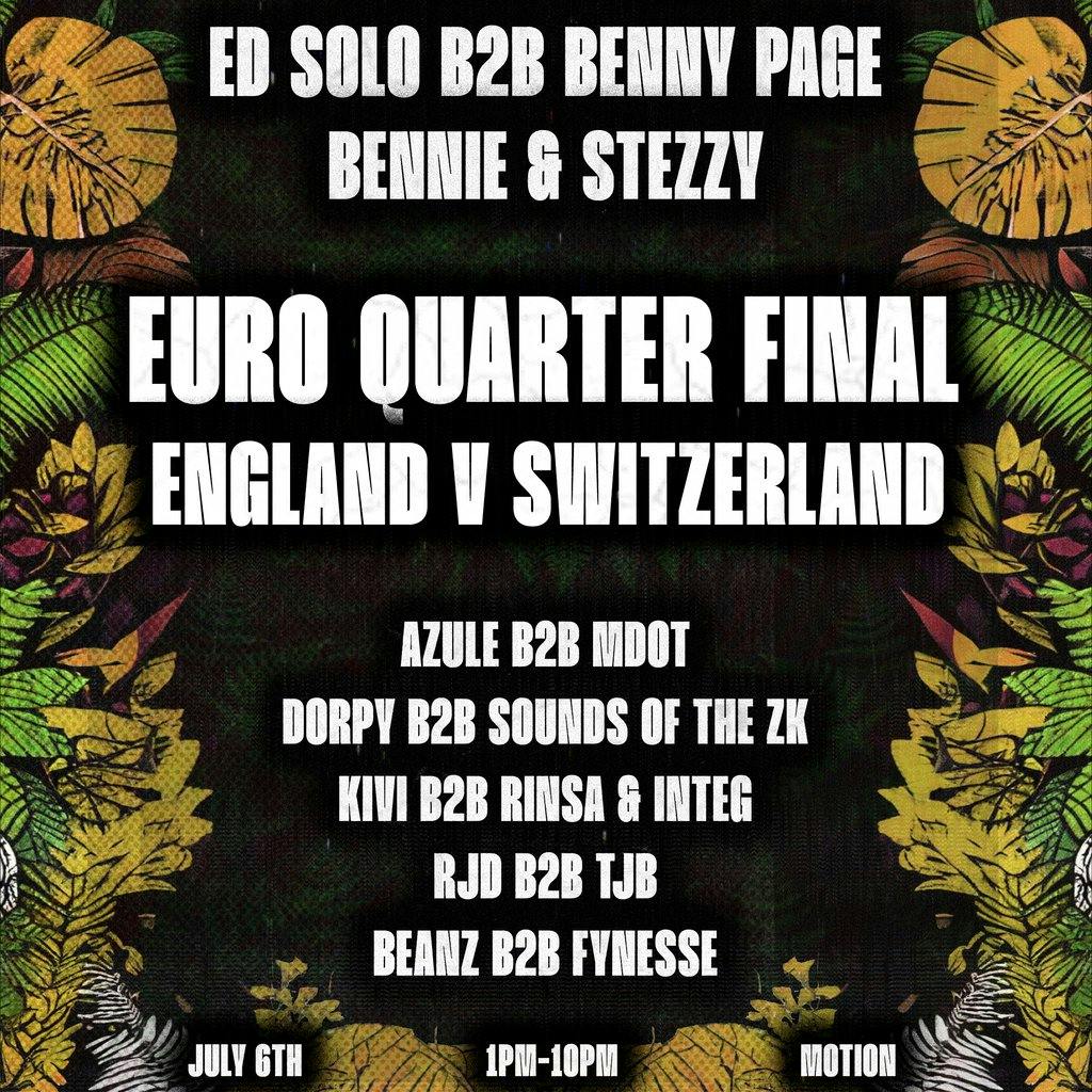 RIGSIDE X JUNGLE CAKES: Ed Solo b2b Benny Page + Euros 2024 | Motion ...