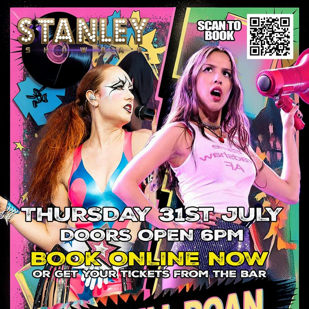 Chappell Roan Vs Olivia Rodrigo Family Friendly Tribute Night | Stanley Showbar Blackpool Thu 31 ...