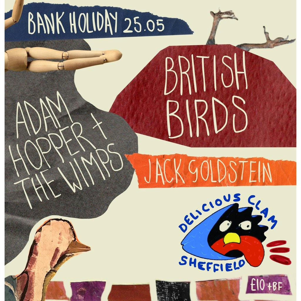 DC/Bingo: Adam Hopper & The Wimps /British Birds /Jack Goldstein ...