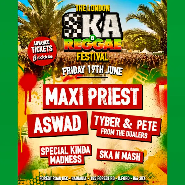 London Ska and Reggae Festival 2026 | Tickets & Line Up | Skiddle