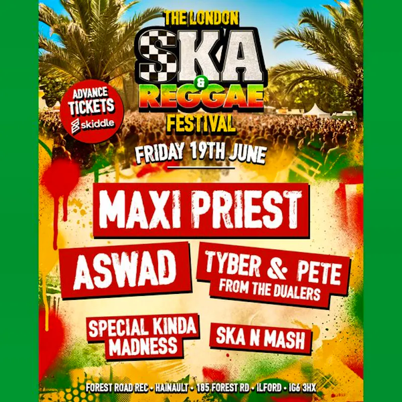 London Ska and Reggae Festival 2026 | Tickets & Line Up | Skiddle