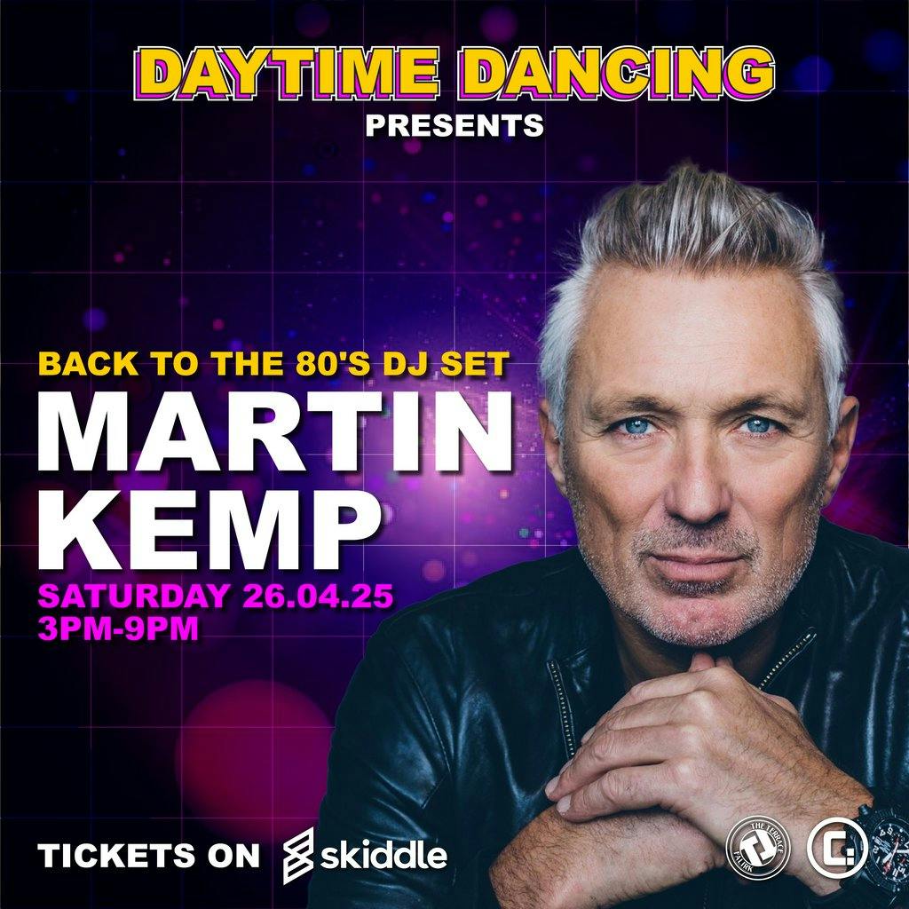 Martin Kemp: The Ultimate Back to the 80's Dj Set | City Falkirk ...