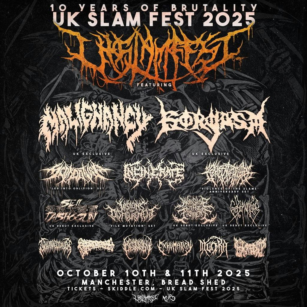 Tickets: UK Slam Fest 2025 | The Bread Shed Manchester Fri 10 October 2025