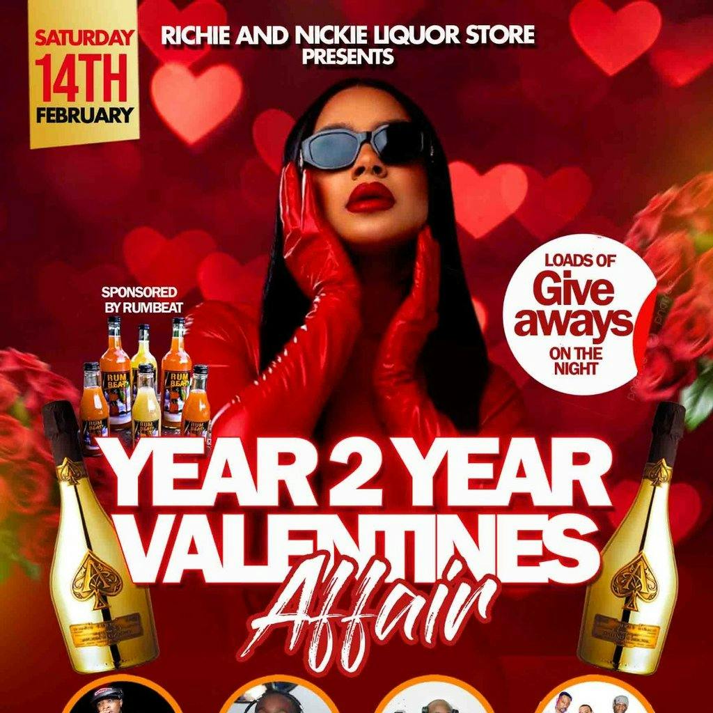 Tickets: YEAR 2 YEAR Valentine's Affair | To Be Confirmed Manchester ...