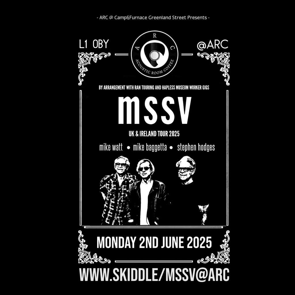MSSV @ ARC #Liverpool | ARC Liverpool Mon 02 June 2025