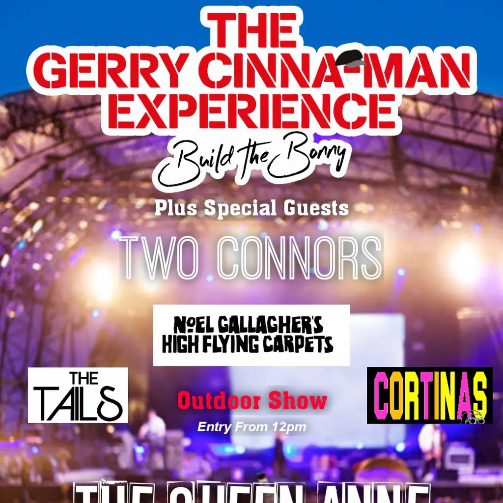 The Gerry Cinna-Man Experience + Friends | The Olde Queen Anne Heywood ...