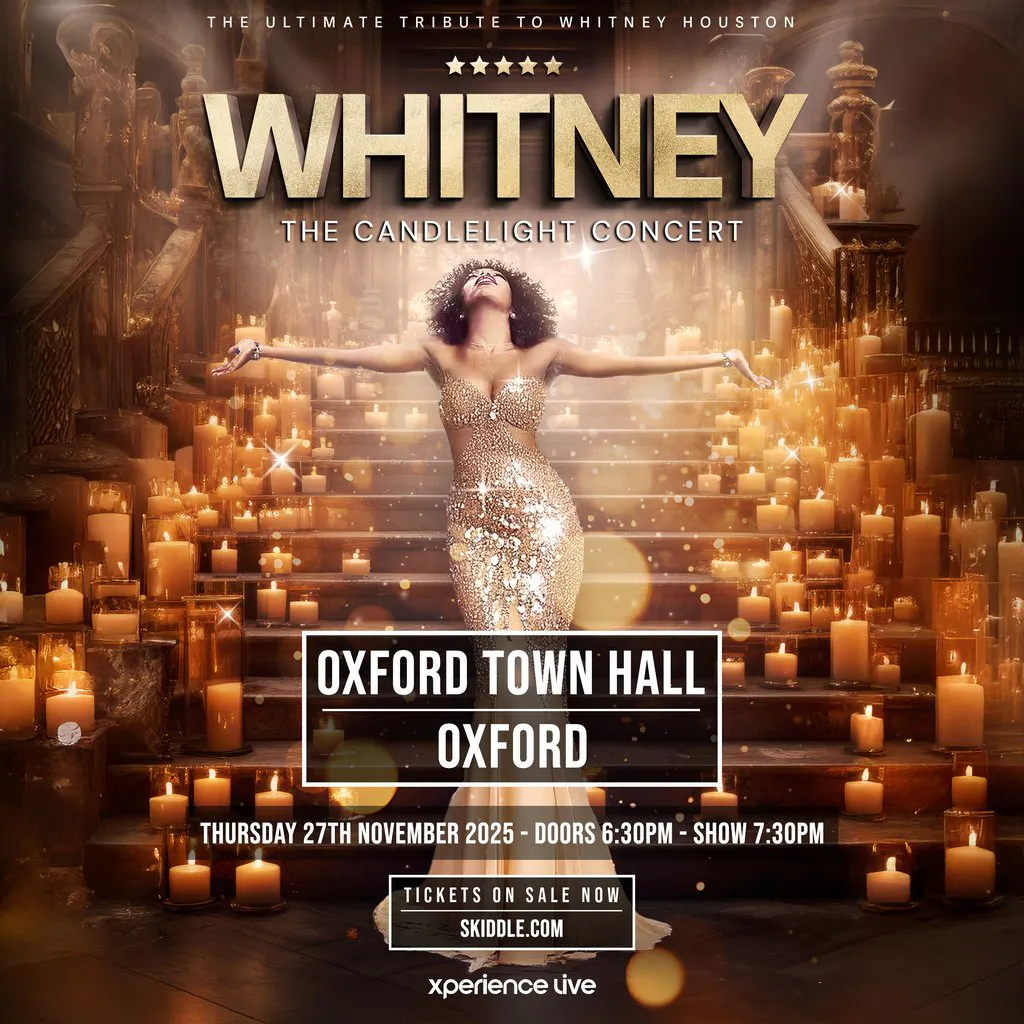 Whitney - The Candlelight Concert - Oxford | Oxford Town Hall Oxford ...