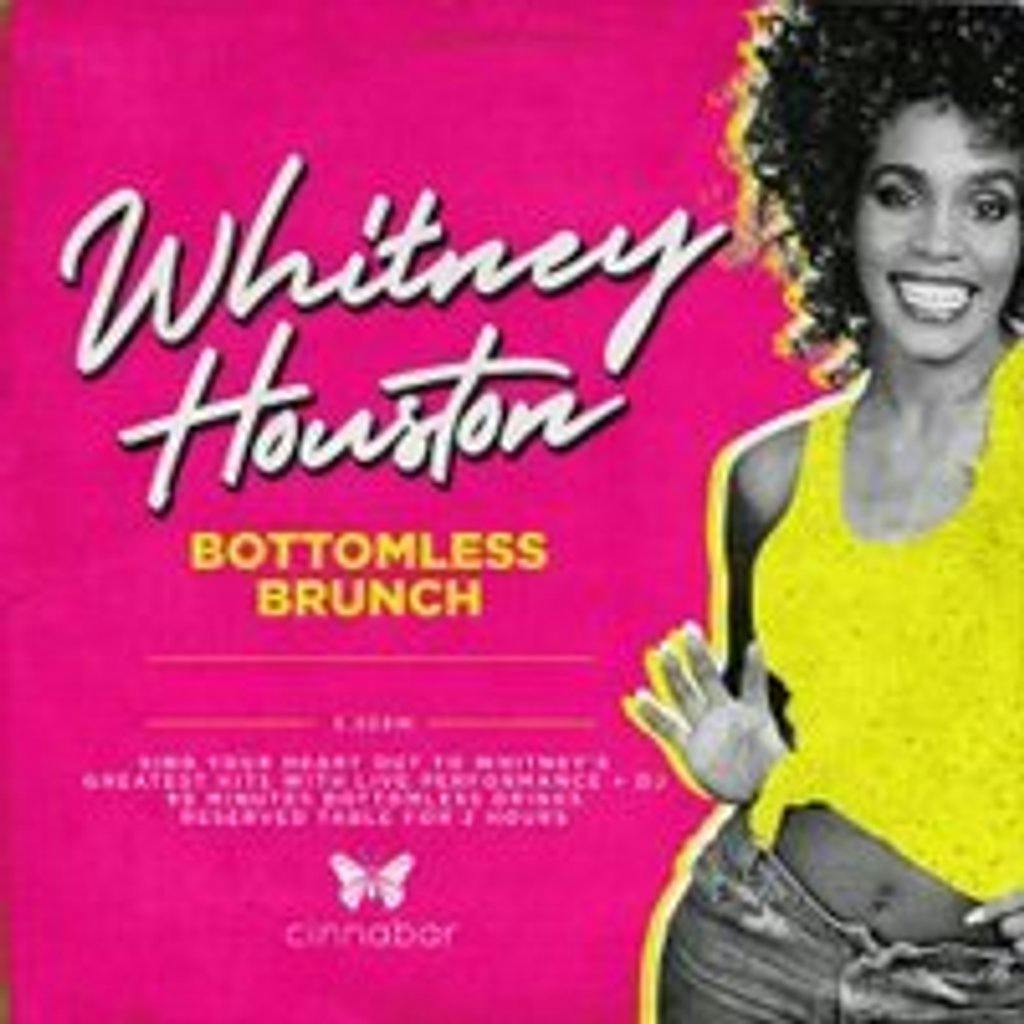 Tickets: Whitney Houston Bottomless Brunch - Stevenage | Cinnabar ...