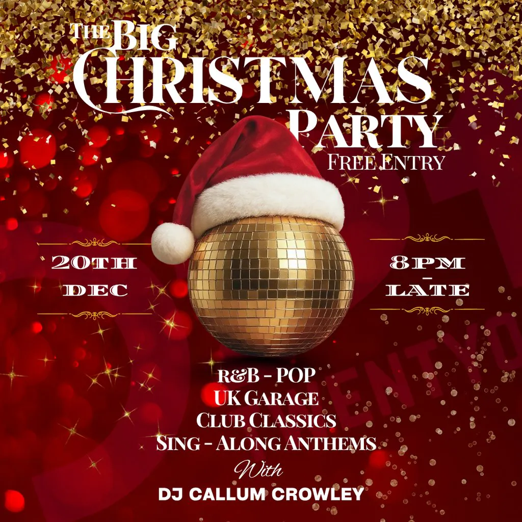 The Big Christmas Party | District 21 Dudley Sat 20 December 2025