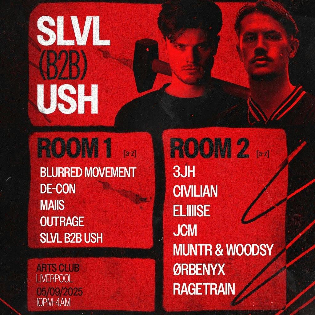 Dvoid x Encore Presents: SLVL B2B USH | Arts Club Liverpool Fri 05 ...