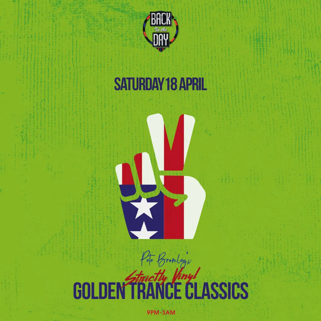 Golden Trance Classics 2026 | The Underground Stoke-on-Trent Sat 18 ...