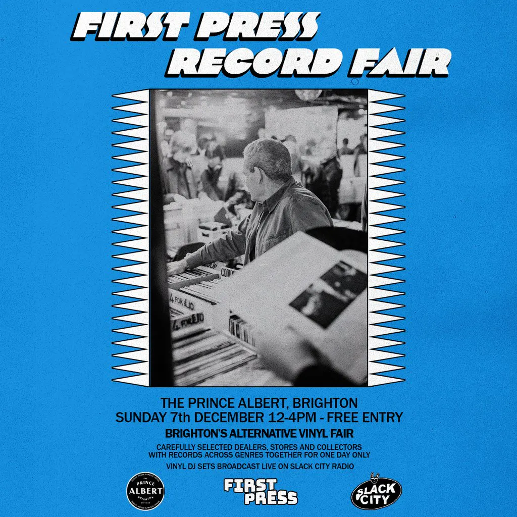 First Press Record Fair @ The Prince Albert, Brighton - 07/12/25 | The ...