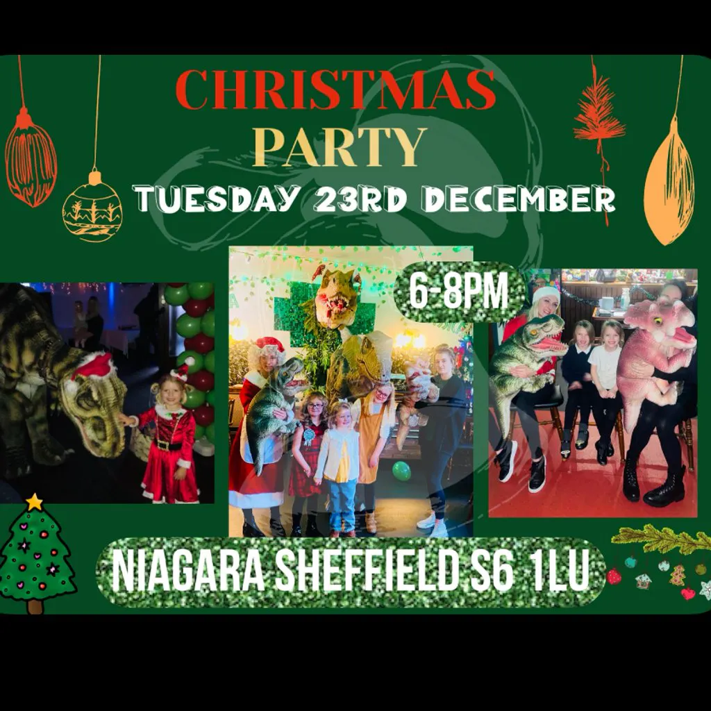 Christmas FAMILY party with DINOS, Mrs Claus, Elf, Olaf & SANTA ...