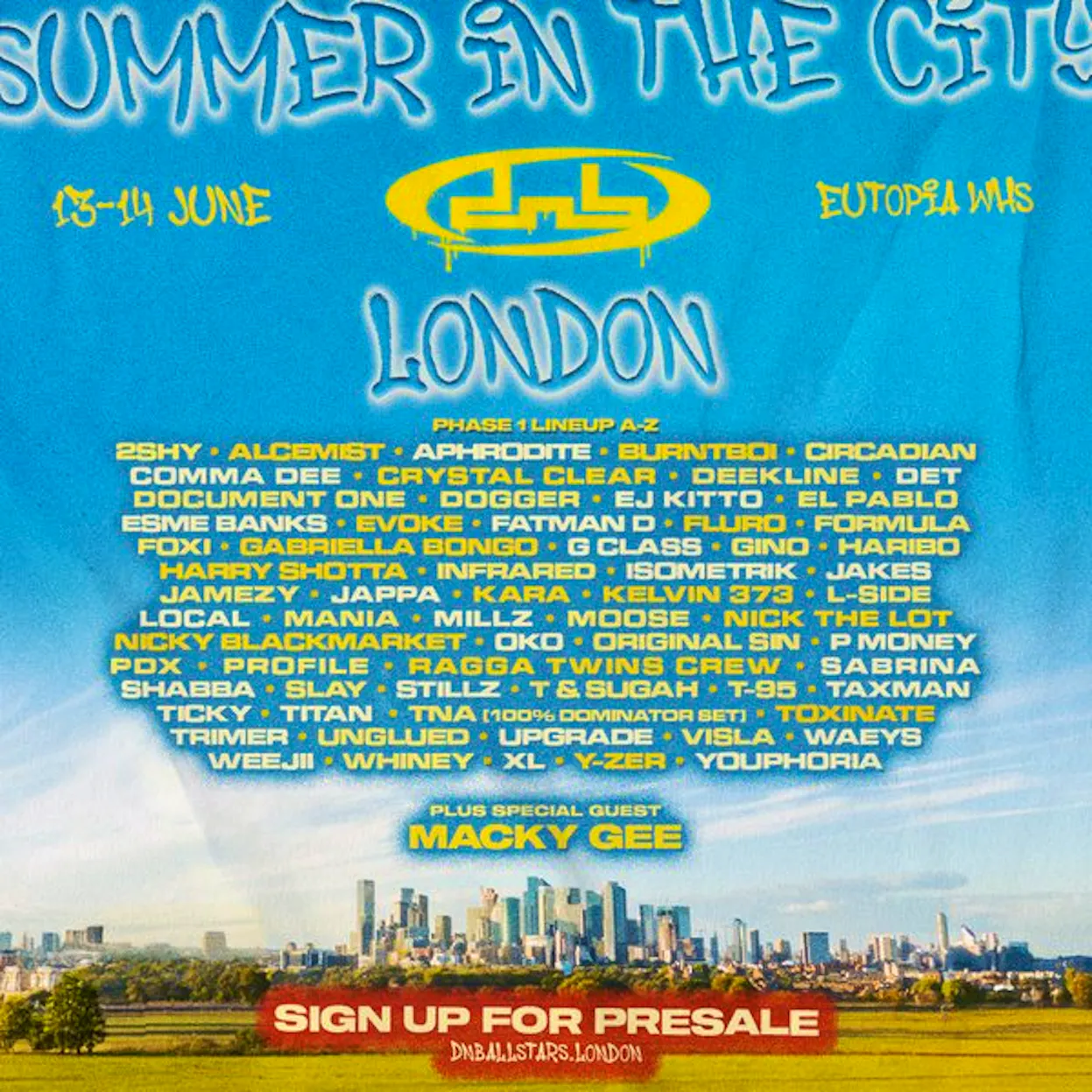 DnB Allstars - Summer In The City - London 2026 | Tickets & Line Up ...