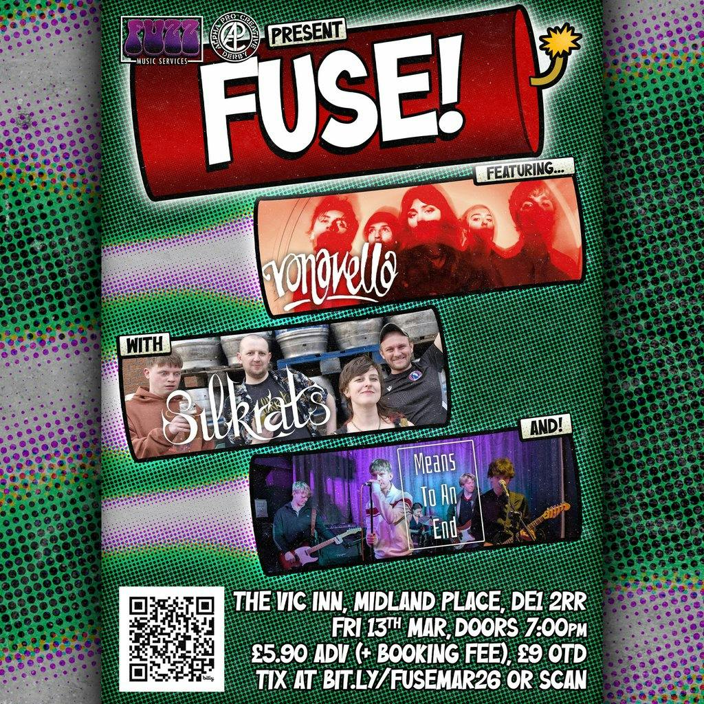 Tickets: FUSE featuring Vona Vella, Silkrats, and Means to an End | The ...