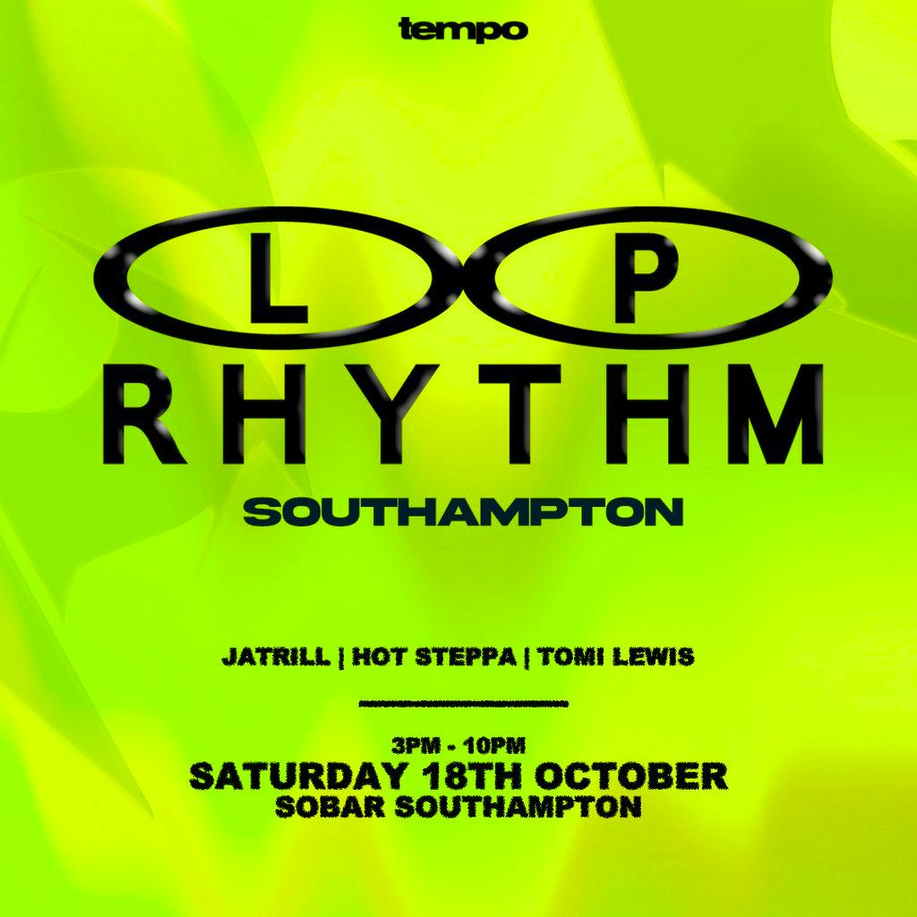LP Rhythm - Southampton | Sobar Southampton Southampton Sat 18 October 2025