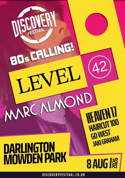 Tickets: 80s Calling Level 42, Marc Almond, Heaven 17, Haircut 100 ...