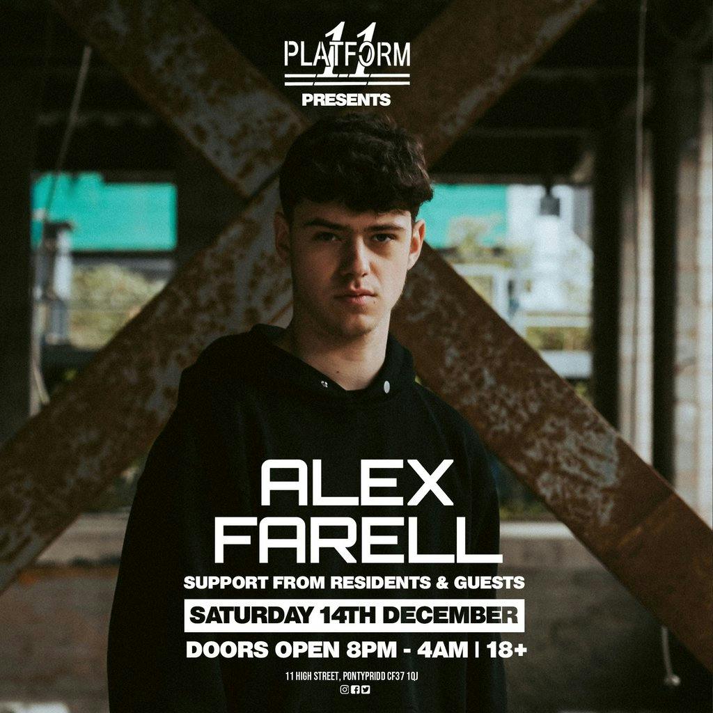 Alex Farell | Platform 11 Pontypridd Sat 14 December 2024