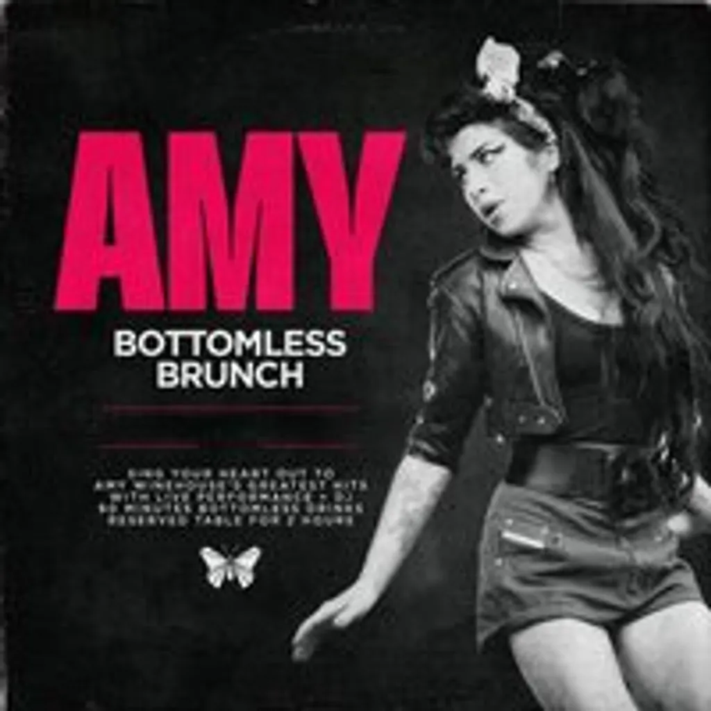 Amy Winehouse Bottomless Brunch Stevenage Cinnabar Stevenage Sat 07