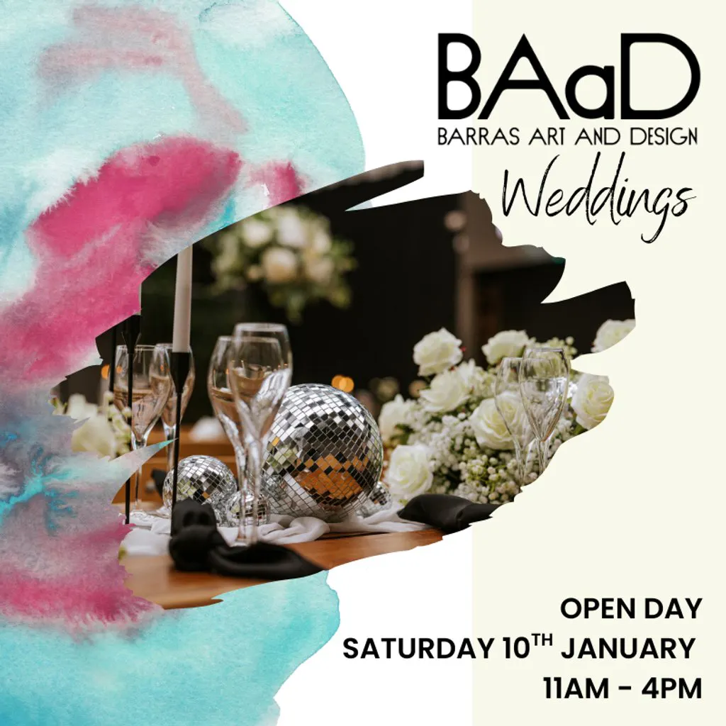 BAaD Wedding Open Day | Barras Art And Design (BAaD) Glasgow Sat 10 ...