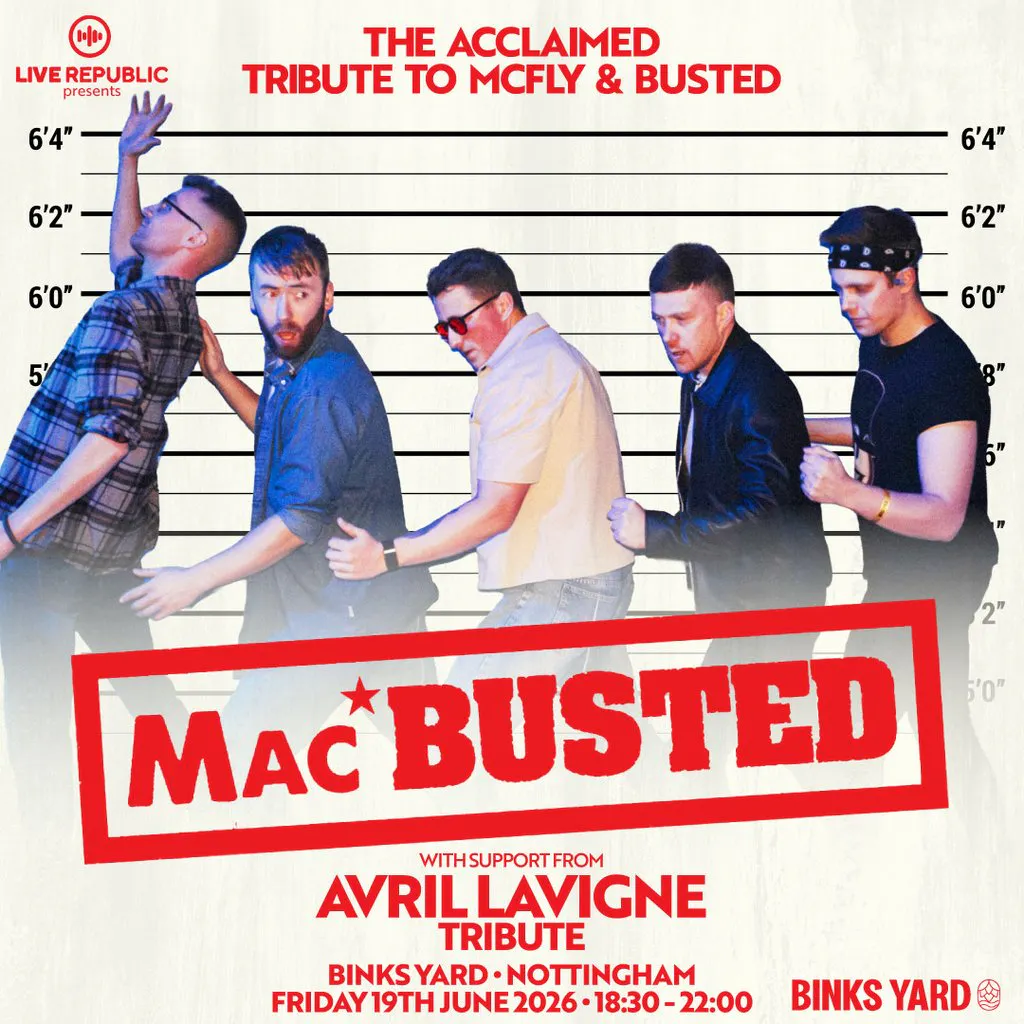 Tickets: MacBusted | Binks Yard, Nottingham | Binks Yard Nottingham Fri ...